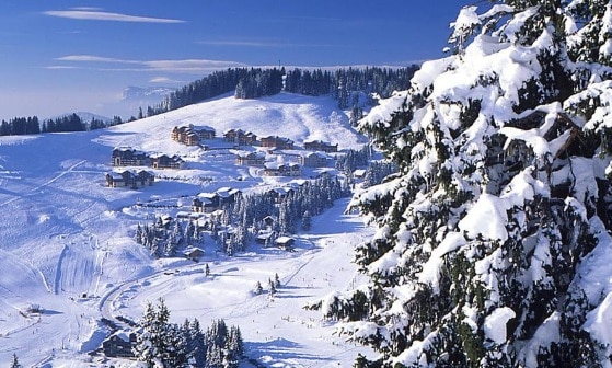 Manigod, ski resort of Haute-Savoie