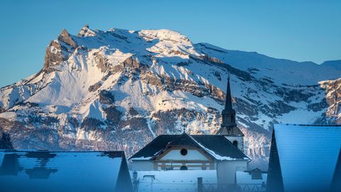 Saint-Gervais, station de ski et thermale de Haute-Savoie