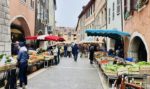 The markets of Annecy