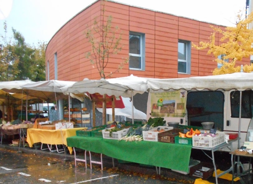 The markets of Annecy