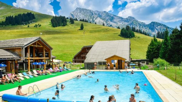 Manigod, ski resort of Haute-Savoie