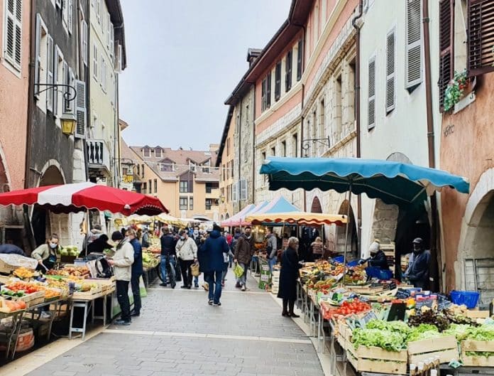 De oude stad van Annecy: bezoeken en monumenten