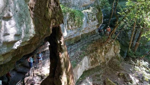 The Angon waterfall: itinerary and practical information