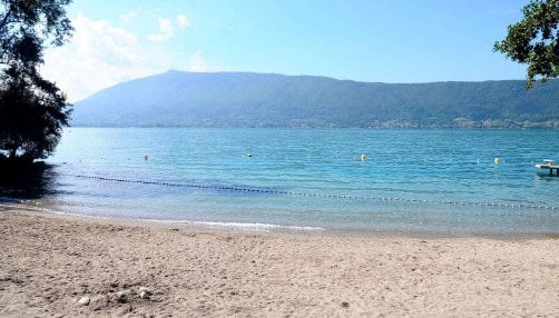 Veyrier-du-Lac: un pueblo, dos playas junto al lago