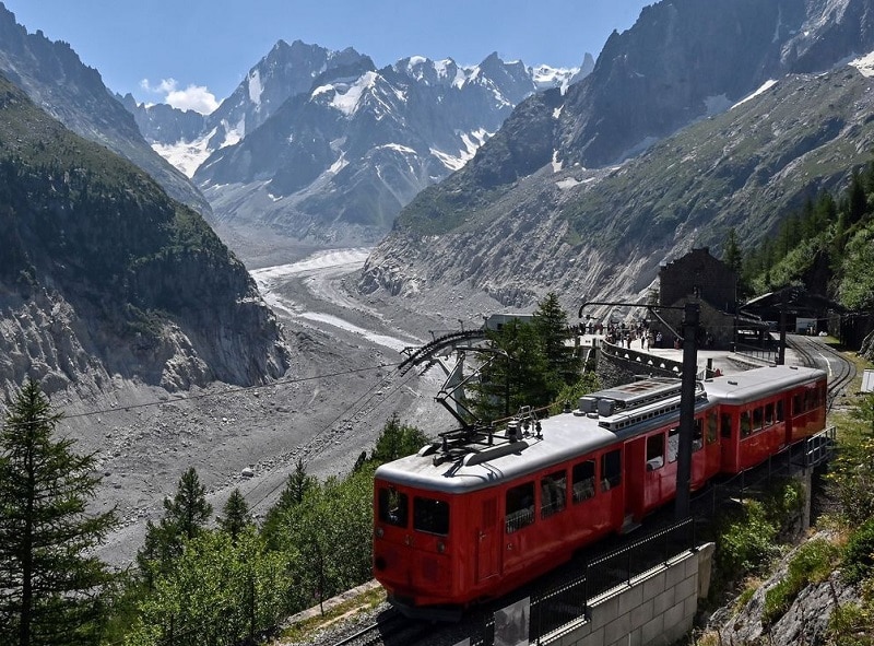 Mer De Glace Visit Access Hiking Montenvers Train