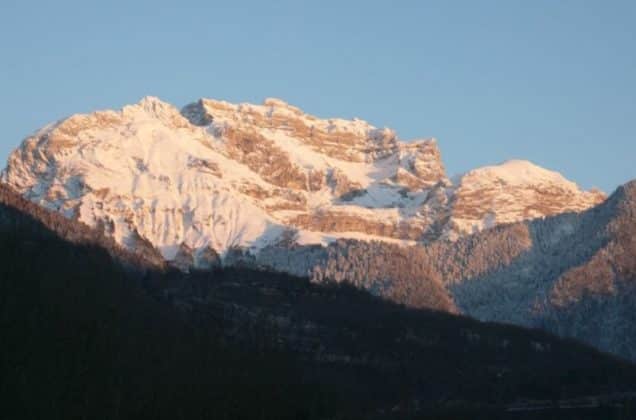 La Tournette, an emblematic mountain on the edge of Lake Annecy