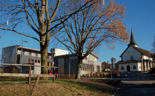 Pringy: een dorp in de Haute-Savoie bij Argonay - Frankrijk