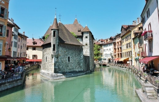 City of Annecy in Haute Savoie