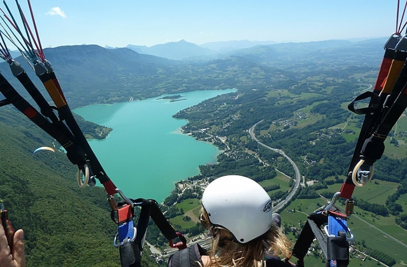 Paragliding in Annecy