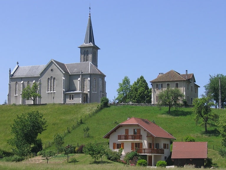 Chavanod, stad in de Haute-Savoie bij Annecy - Frankrijk
