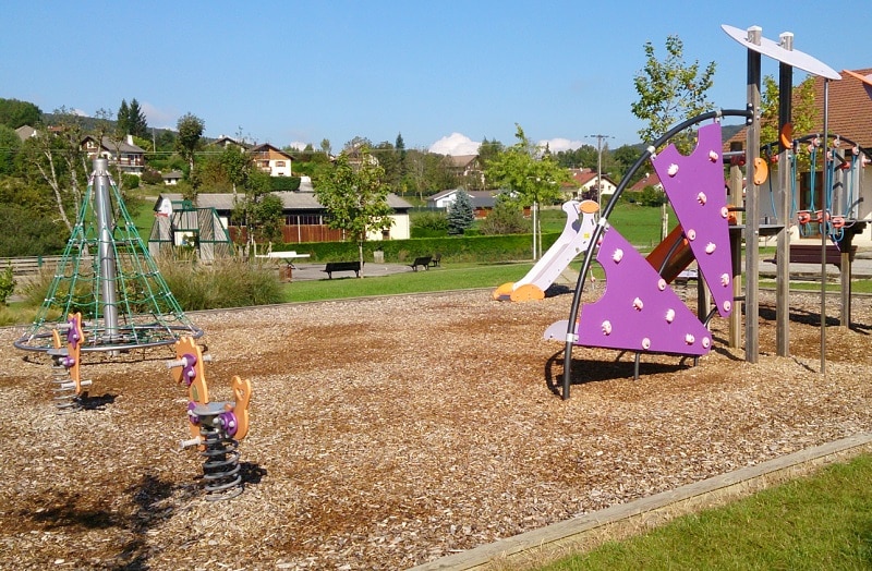 Pueblo de Cuvat en Alta Saboya, al noroeste de Annecy