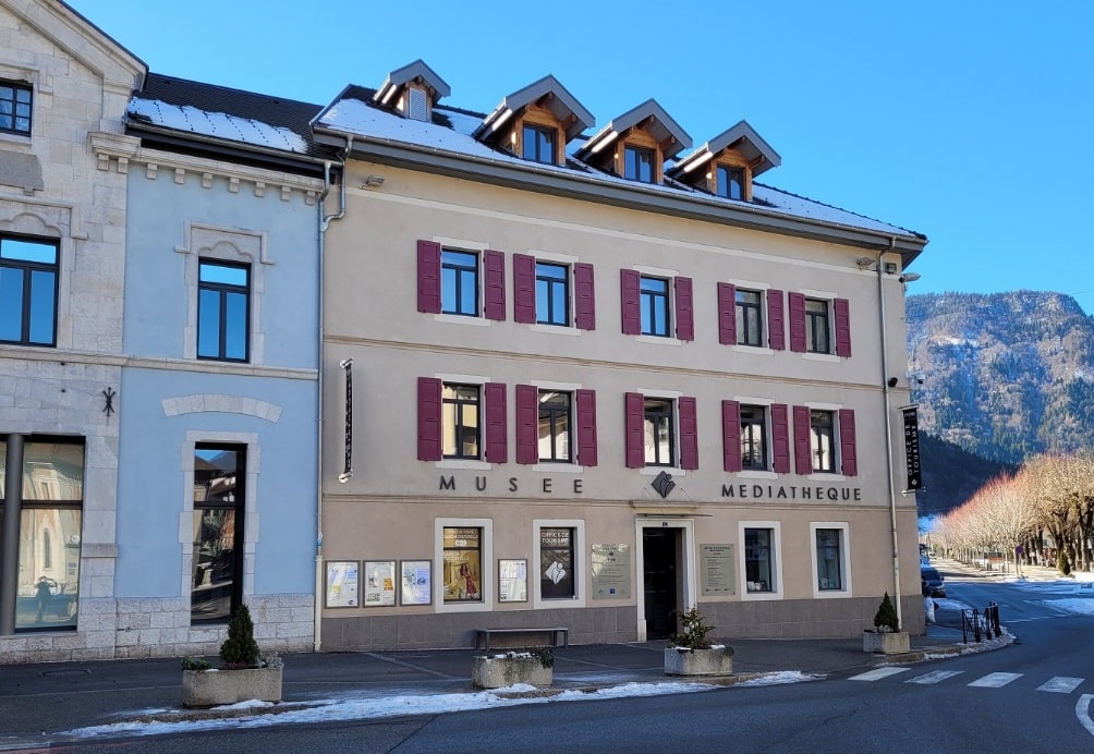 Thônes, Haute-Savoie stad in het hart van het Aravis-gebergte