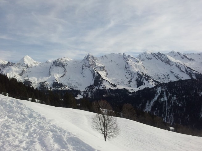 Le Grand Bornand, ski resort of Haute-Savoie