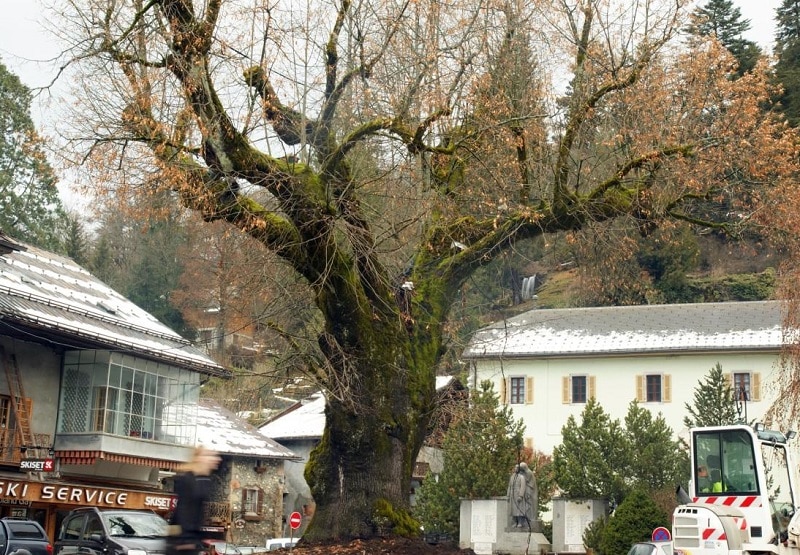 Samoëns, typical ski resort of Haute-Savoie