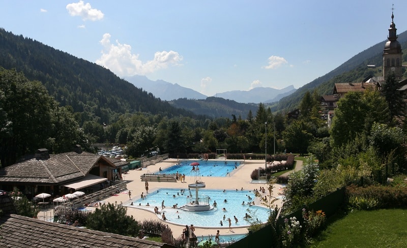 Le Grand Bornand, ski resort of Haute-Savoie