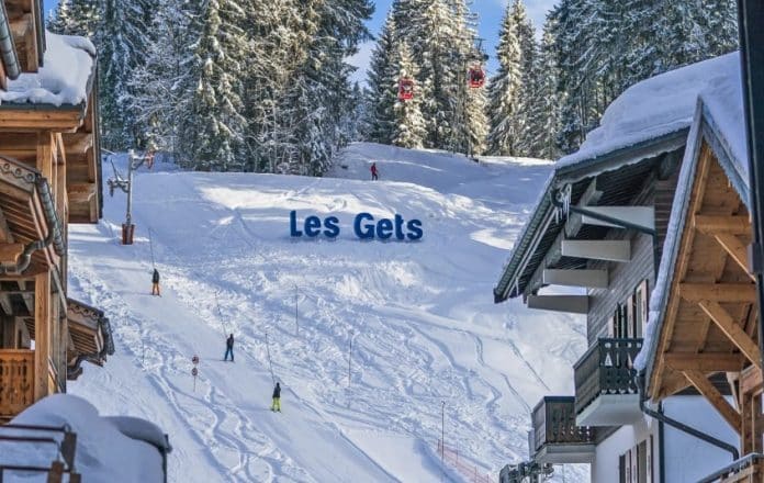 Les Gets, ski resort of Haute-Savoie