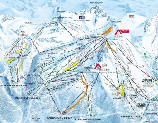 Courchevel, the most exclusive ski resort in Savoie
