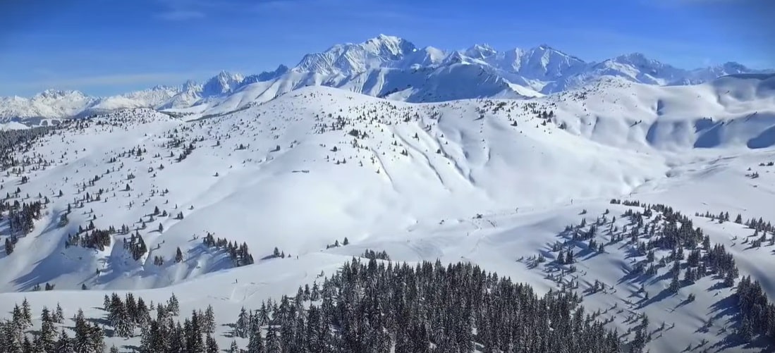 Praz-sur-Arly, Skiort in der Haute-Savoie