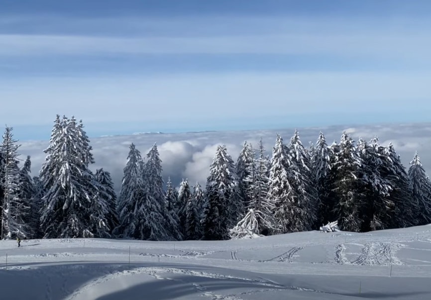 Skigebiet Semnoz in Annecy, Haute-Savoie
